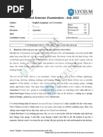 NGRT Practice Paper With Answer Key T2 | PDF | Jack London | The Call ...