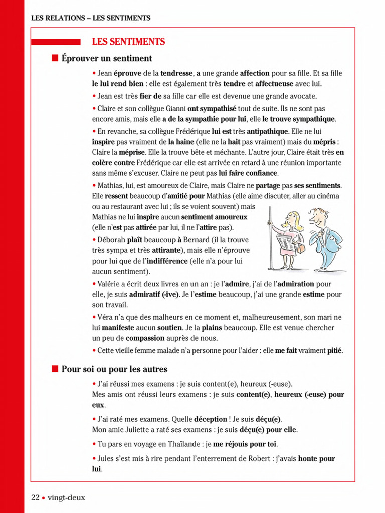 Les Sentiments | PDF