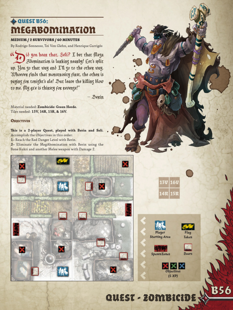 Mission B56 MegAbomination | PDF | Gaming