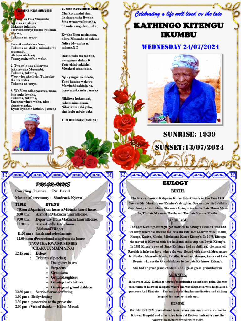 Eulogy | PDF | Clinical Medicine | Medicine