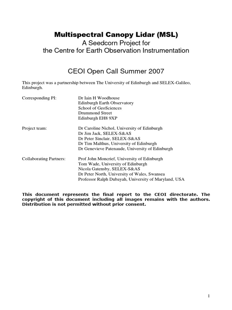 MSCL_FInal_Report2 | PDF