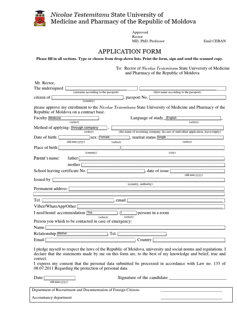 APPLICATION_FORM_UG_Eng_2022 | PDF
