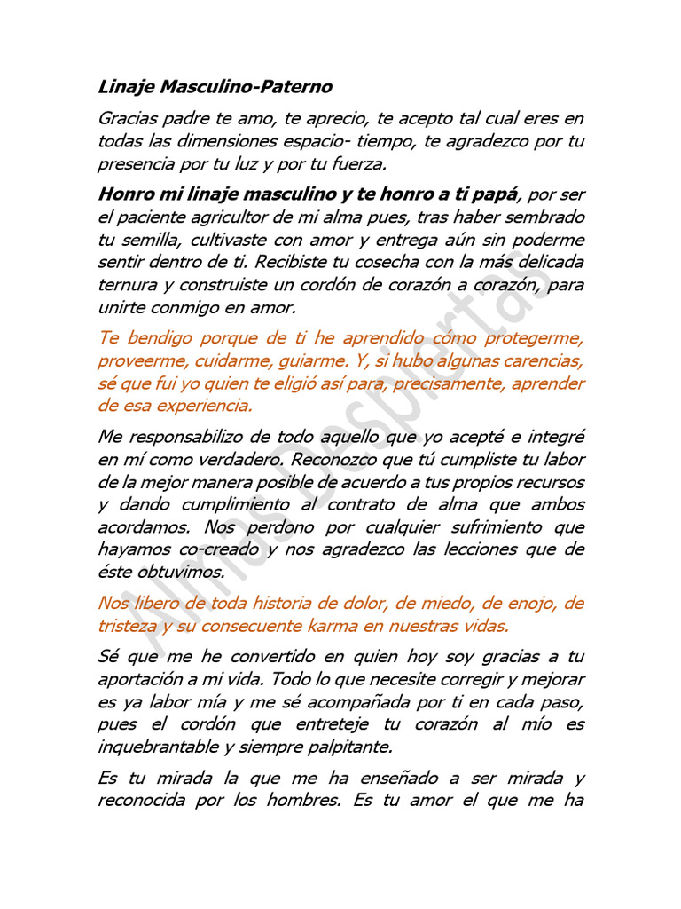 Linaje Masculino | PDF