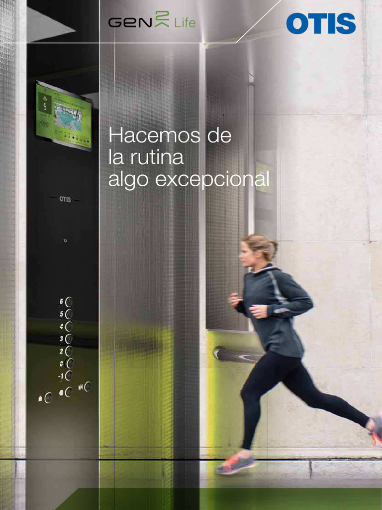 Otis-Gen2-Life | PDF | Ascensor | Uso eficiente de energía
