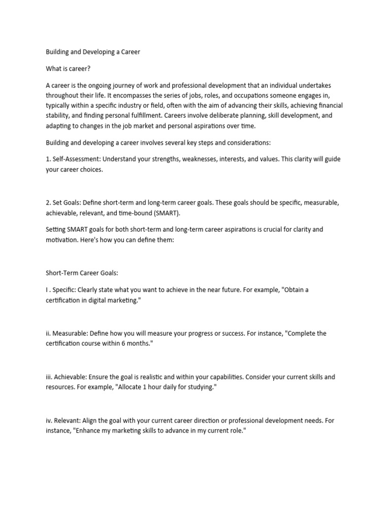 Building and De-WPS Office | PDF | Goal | Mentorship