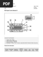 Chevrolet Pinout PCM 8 | PDF | Electrical Connector | Fuel Injection