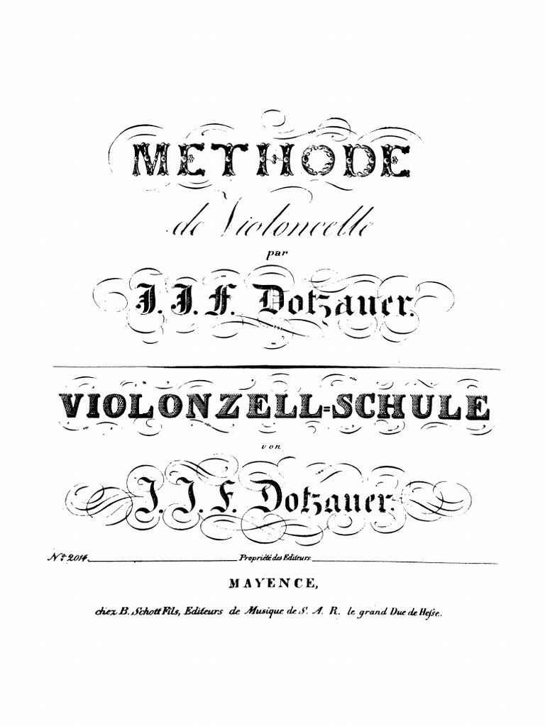 Método Dotzauer - Completo | PDF