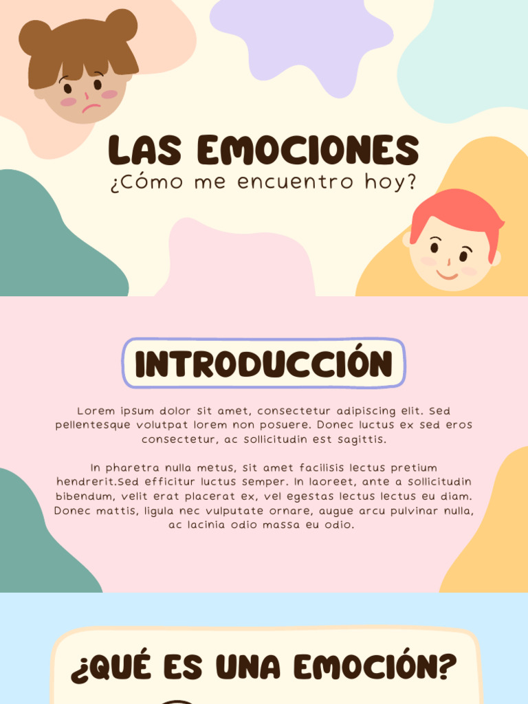 Comprendiendo las Emociones Básicas | PDF | Las emociones | Conceptos ...