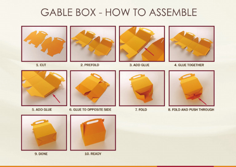 Small Classic Gable Box-Style2 - How To Assemble | PDF