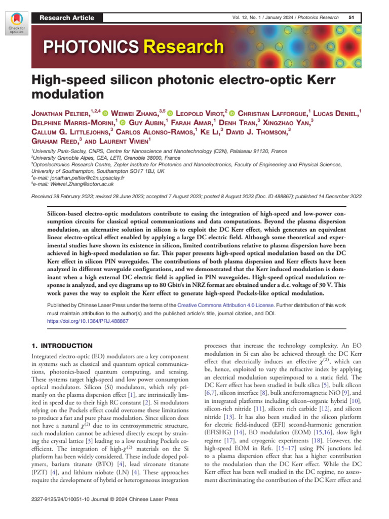 PRJ 12 1 51 | PDF | Refractive Index | Physical Phenomena