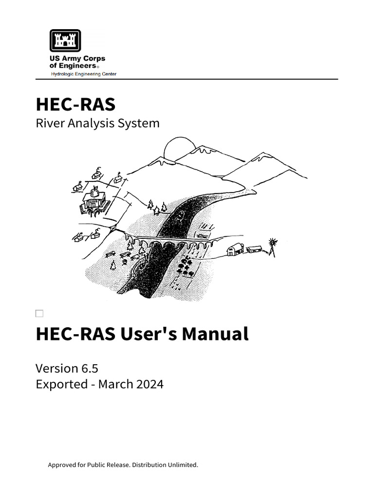 HEC-RAS Users Manual v6.5 | PDF | Computer File | Geographic ...