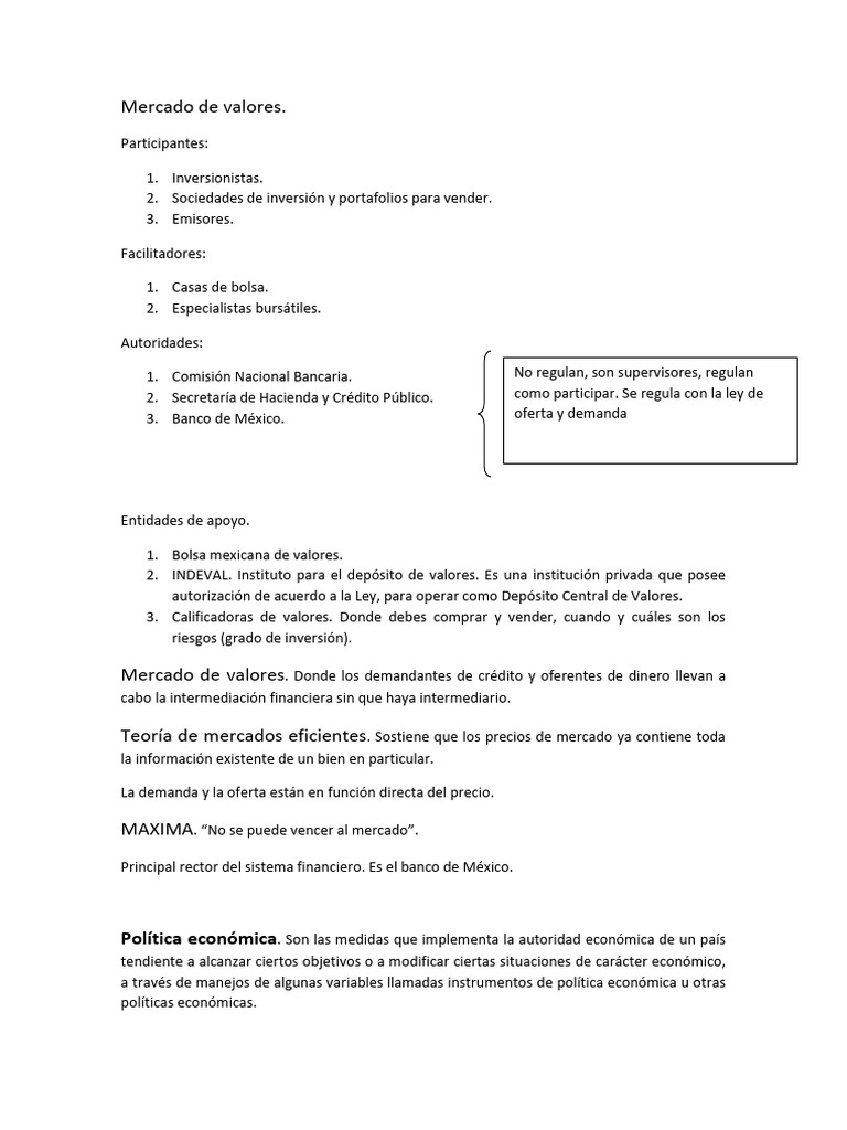 Banco Central Politicas Economicas e Inflacion | PDF | Moneda | Inflación