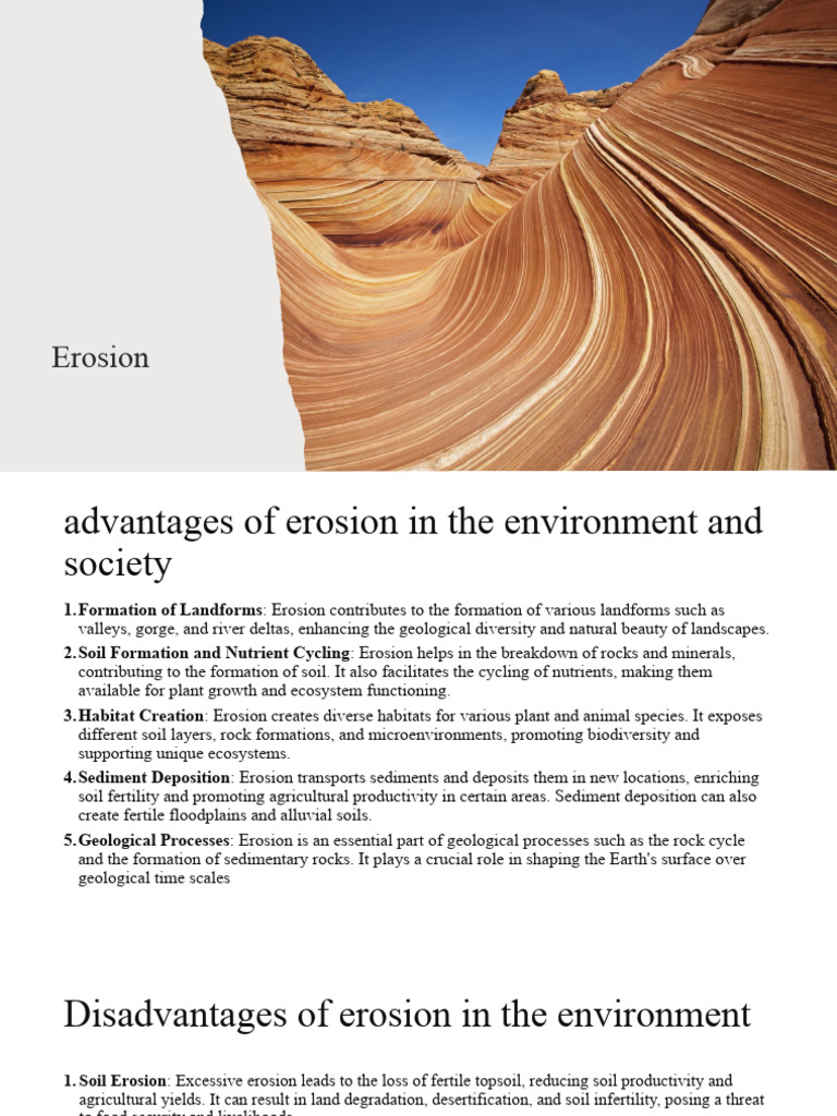Geology | PDF | Erosion | Surface Runoff
