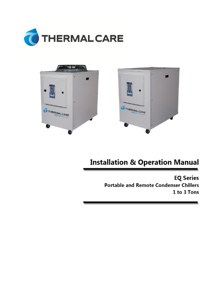 Accu Chiller Manual | PDF