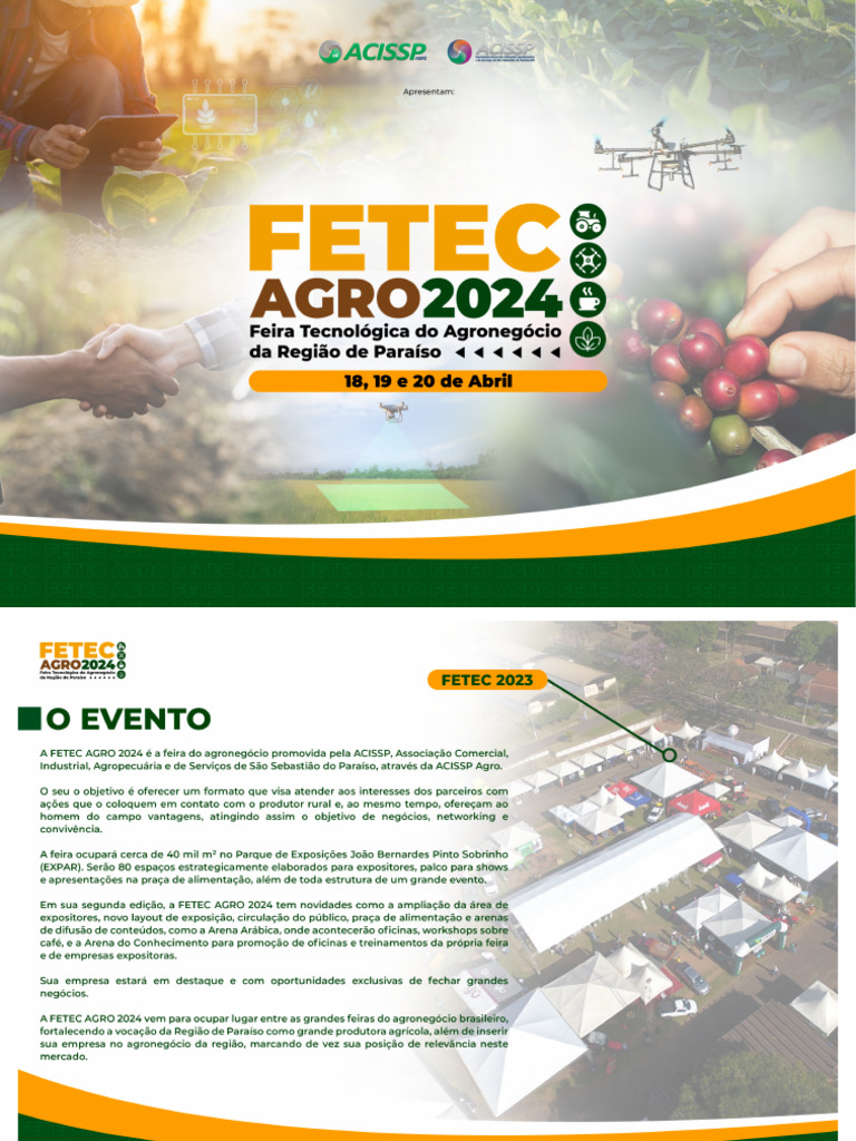 Apresentação Fetec 2024 | PDF