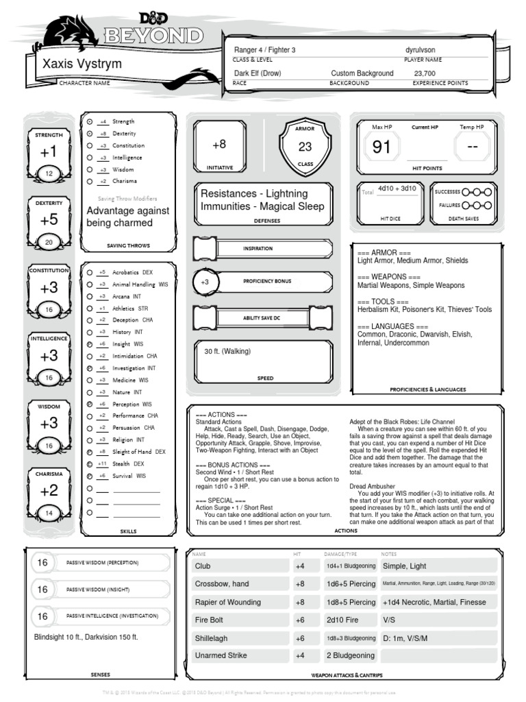 Xaxis CS | PDF | D20 System | Fantasy Role Playing Games