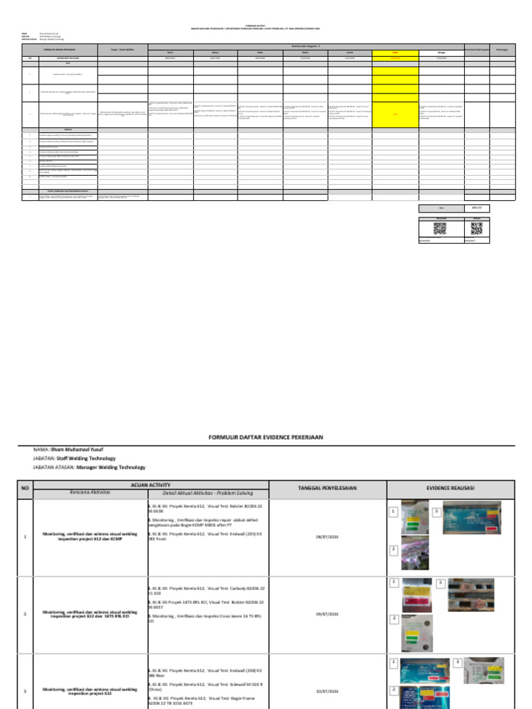 WLA Periode II (08 - 14 Juli 2024) - Ilham | PDF
