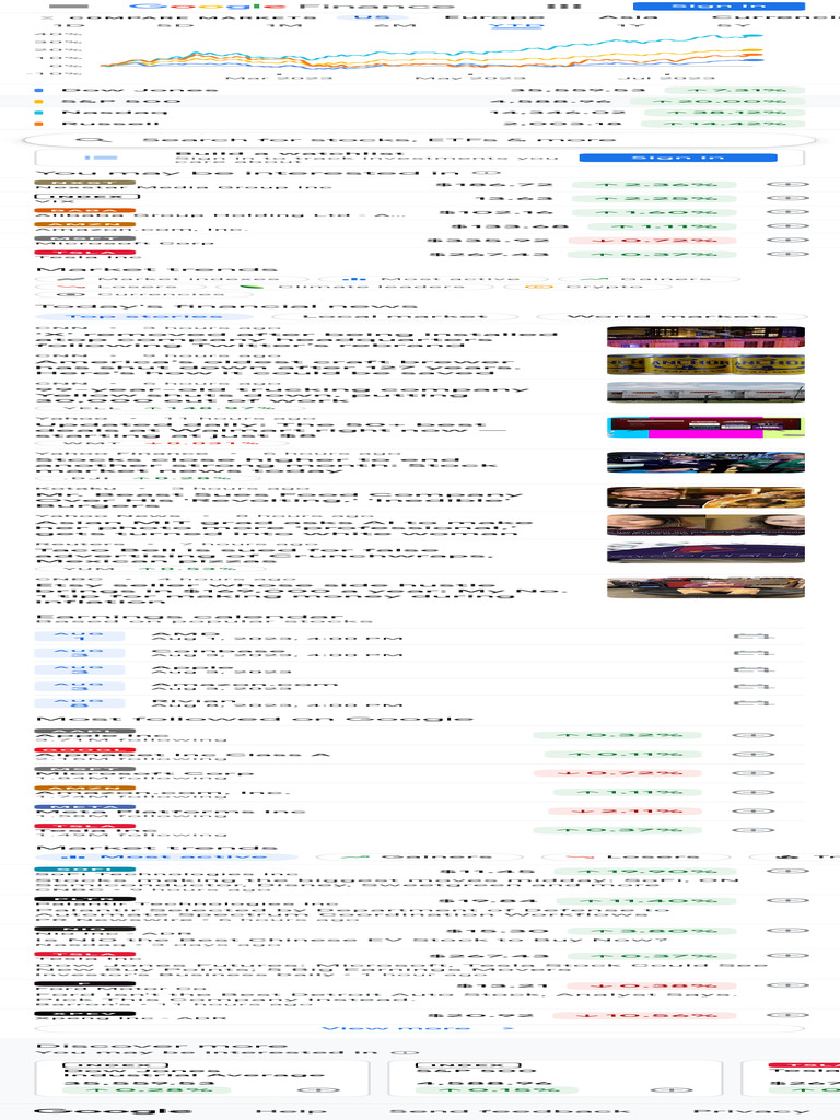 Google Finance - Stock Market Prices, Real-Time Quotes & Business News ...