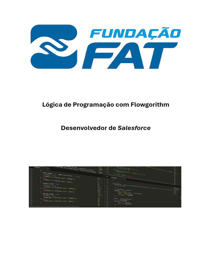 Lógica de Programação com Flowgorithm | PDF | Algoritmos | Tipo de dados
