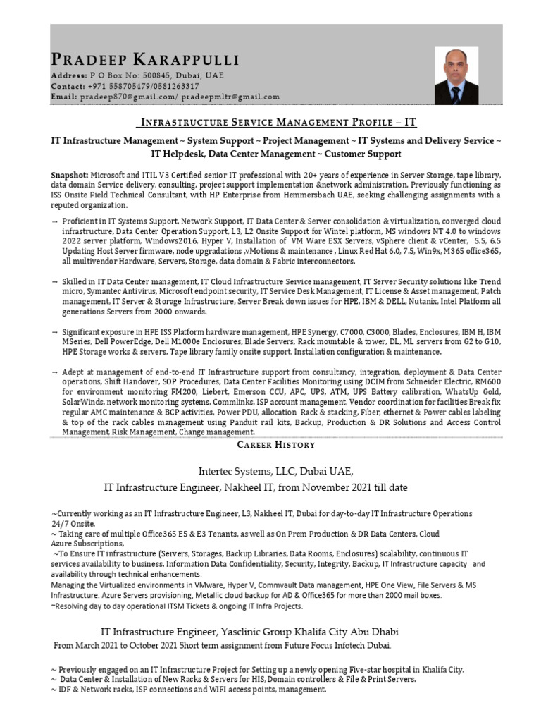 CV Pradeep - Karappulli | PDF | Microsoft Windows | Virtualization