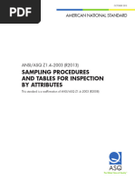 MIL-STD-105E Sampling Plans Overview | PDF | Sampling (Statistics ...