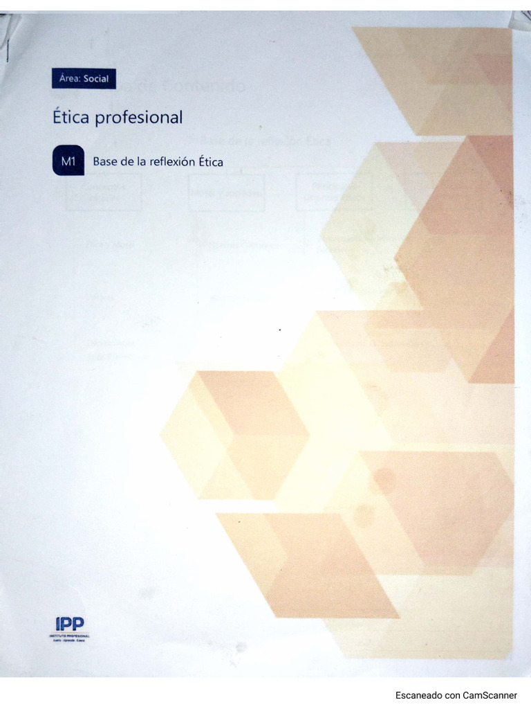 Etica Profesional M1 | PDF