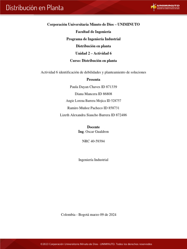 Act 6 Planta Banco | PDF | Marketing | Bancos