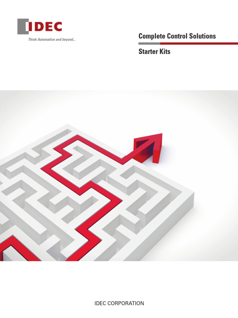 IDEC Starter Kit Brochure | PDF | Programmable Logic Controller | User Interface