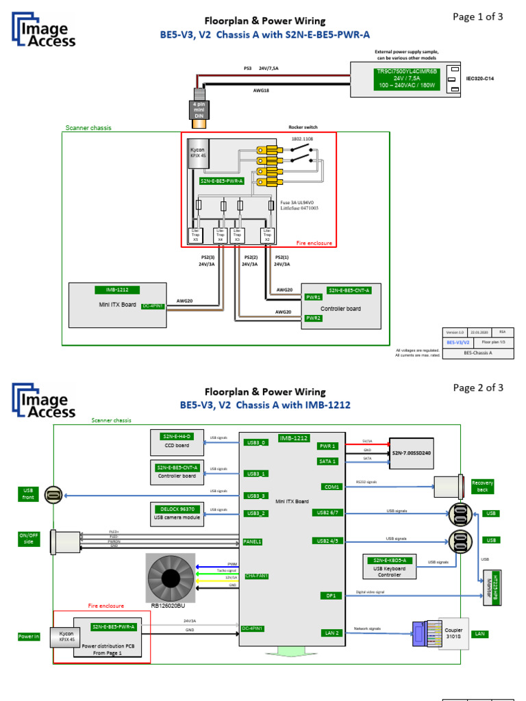 BE5 V3 Wiring Diagram Rev A | PDF | Usb | Electronics
