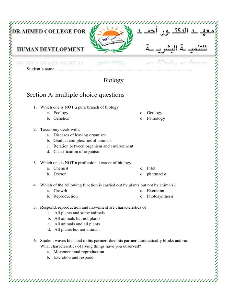 Exercise Biology | PDF