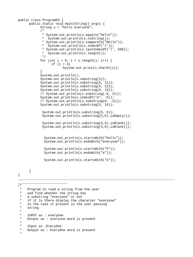 String Day 05 Pdf Computer Programming Object Computer Science 0317