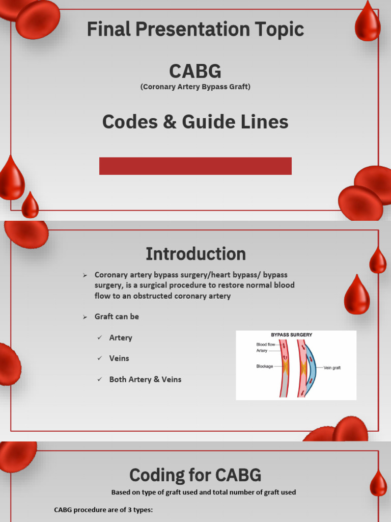 CABG Coding Guidelines and Procedures | PDF | Coronary Artery Bypass ...