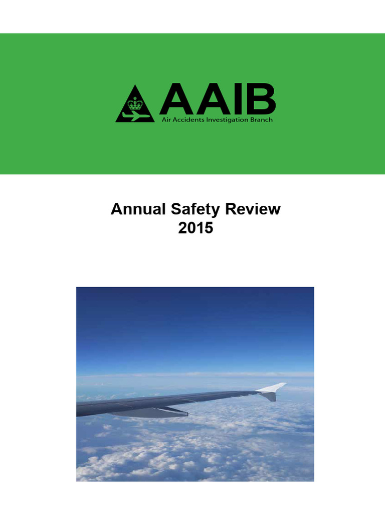Annual Safety Review 2015 | PDF | Aviation Accidents And Incidents ...