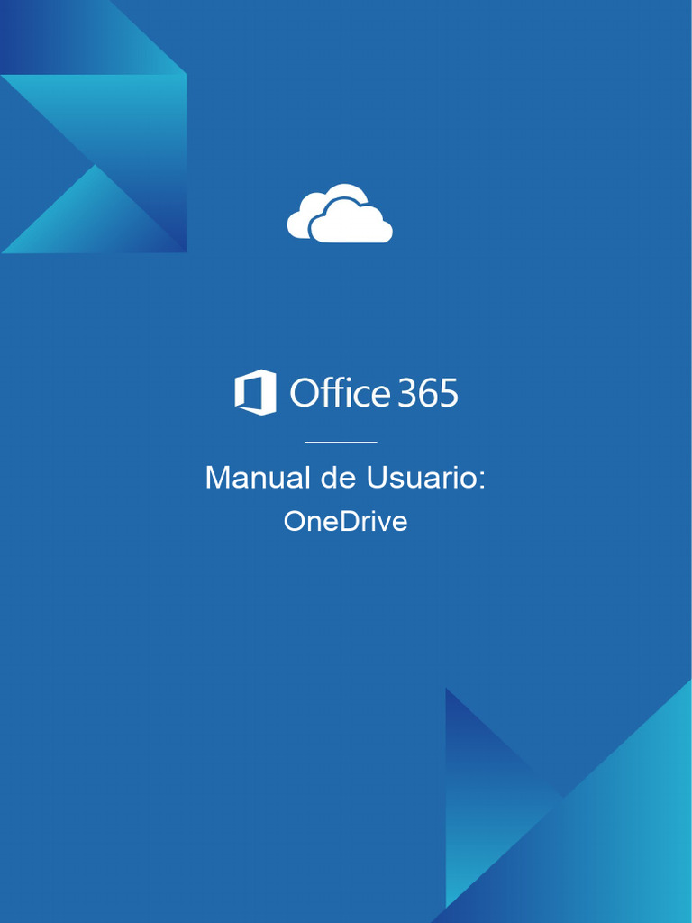 Manual de Usuario OneDrive | PDF | Archivo de computadora | Software