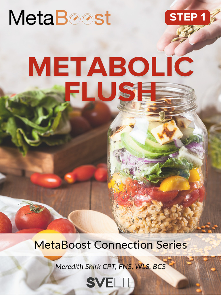 MBC Step 1 Metabolic Flush 2023 1 | PDF | Sleep | Smoothie