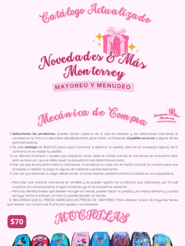 Catalogo 10072024 Novedades & Más Mty | PDF
