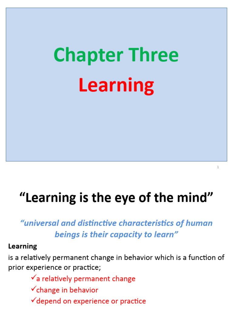 Unit 3 4 | PDF | Classical Conditioning | Reinforcement