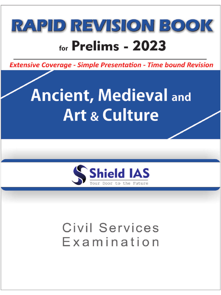 RRB 1 History Ancient Medieval Art and Culture | PDF