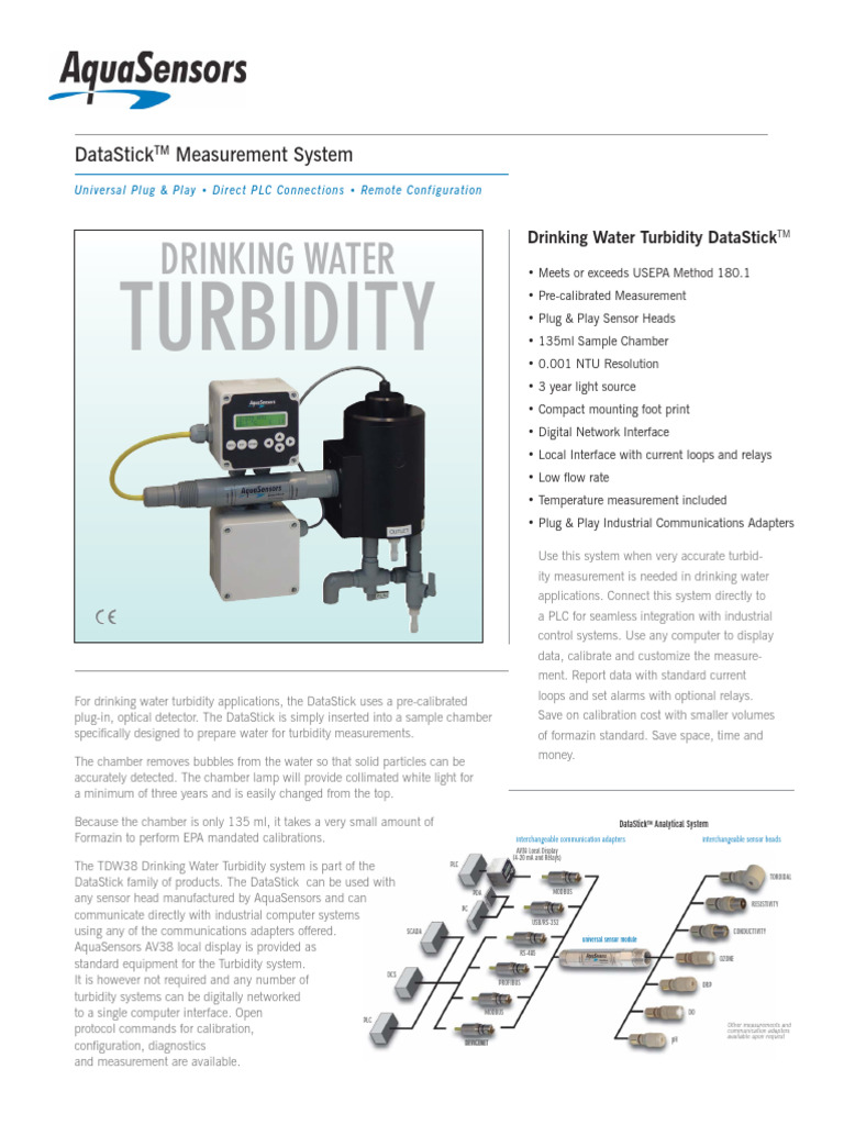 Drinking Water Turbidity System | PDF | Programmable Logic Controller ...