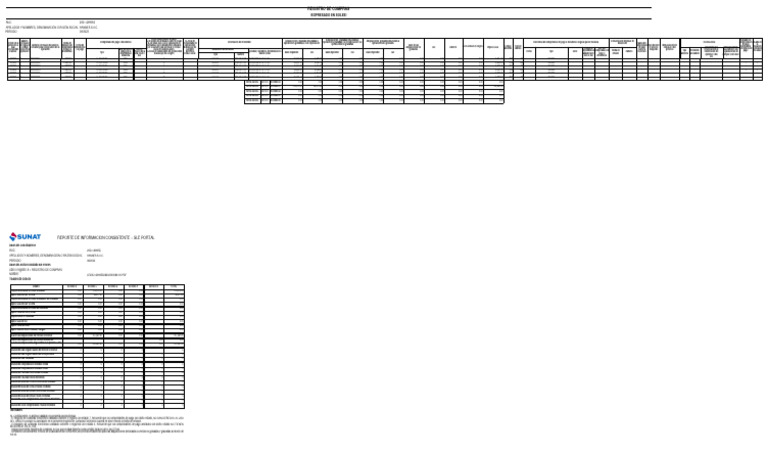 Registro de Compras: (Expresado en Soles) | PDF | Tarjeta de crédito | Pagos
