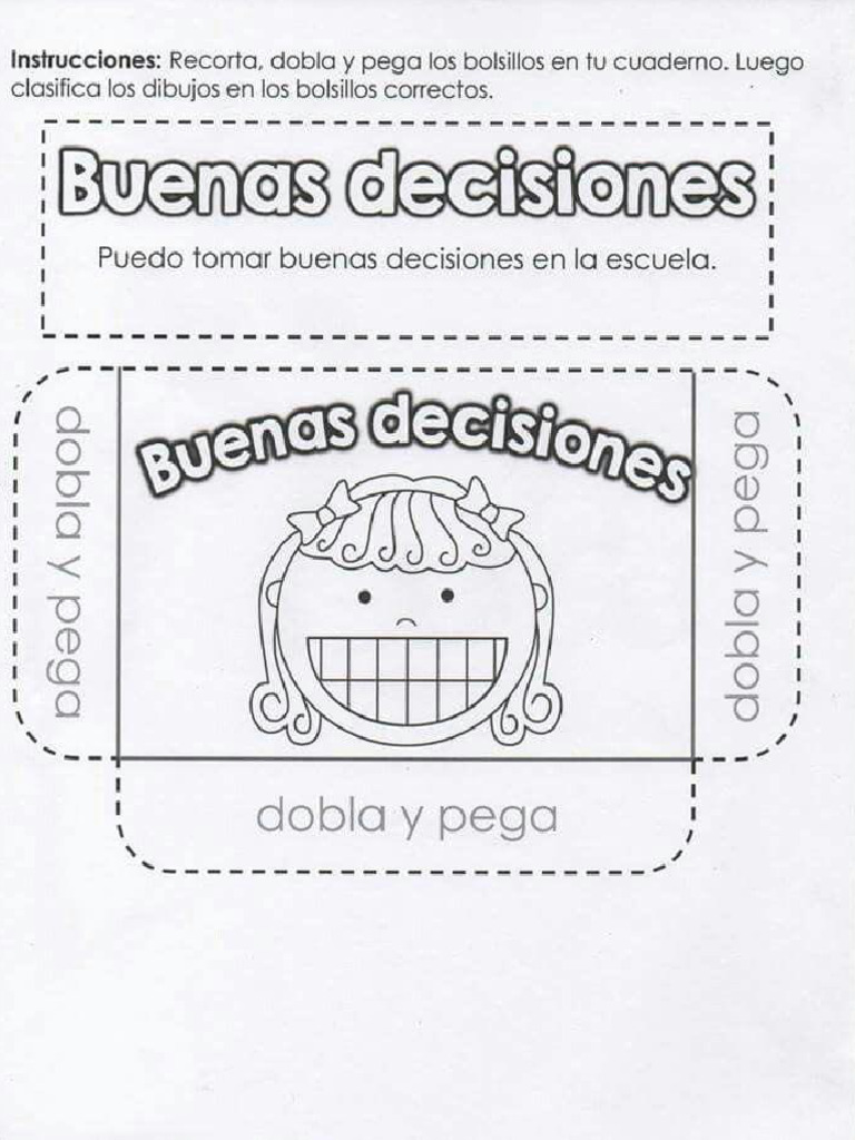 Buenas y malas decisiones - ValoraT kids | PDF
