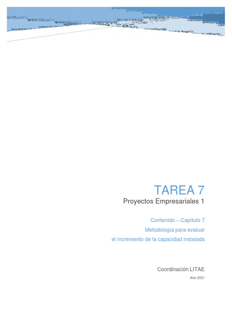 Pe1 t7 2021+modificado | PDF | Business | Cadena de valor