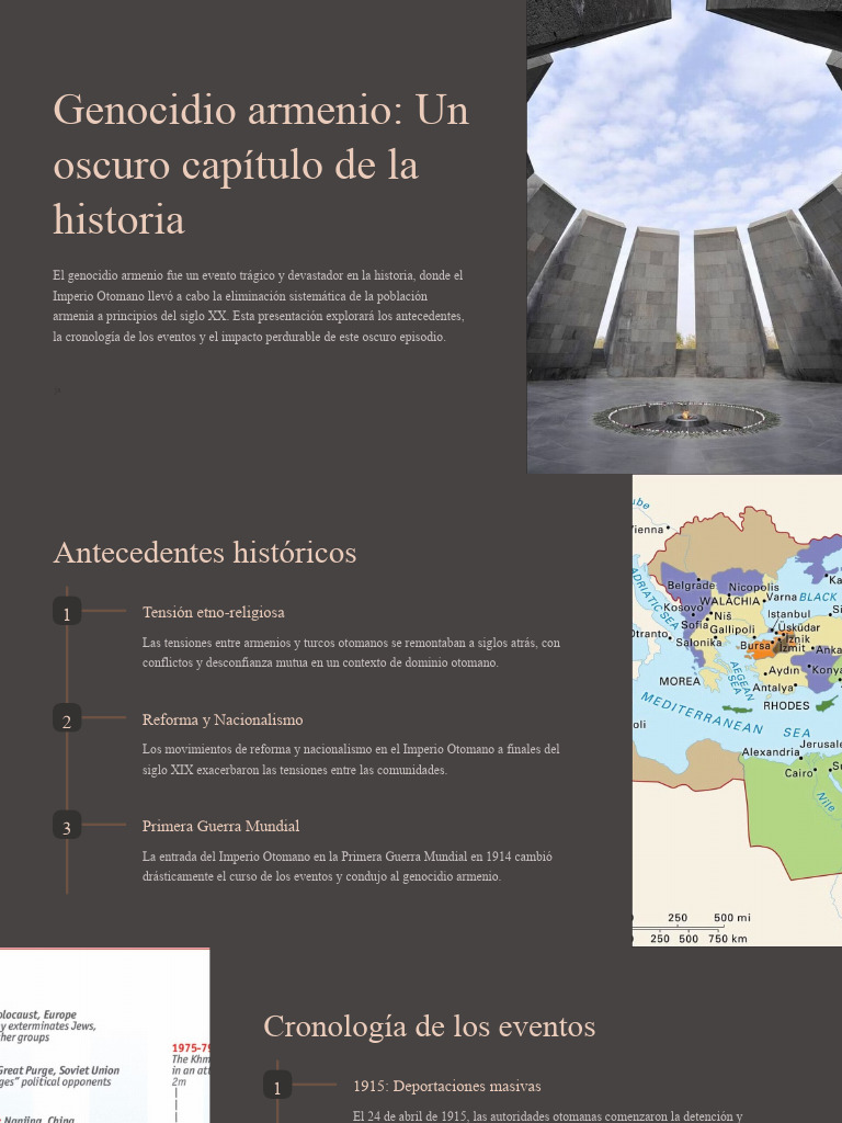 Genocidio Armenio: Historia y Consecuencias | PDF | genocidio armenio ...
