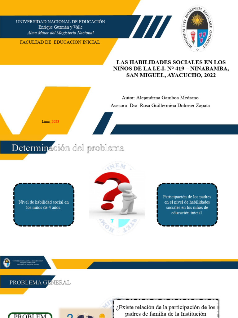 PPT sustentación FINAL | PDF | Enseñando | Conceptos psicologicos