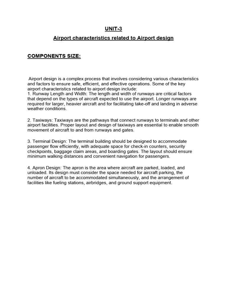 ASP- UNIT- 3 | PDF | Airport | Air Traffic Control ASP- UNIT- 3 | PDF | Airport | Air Traffic Control