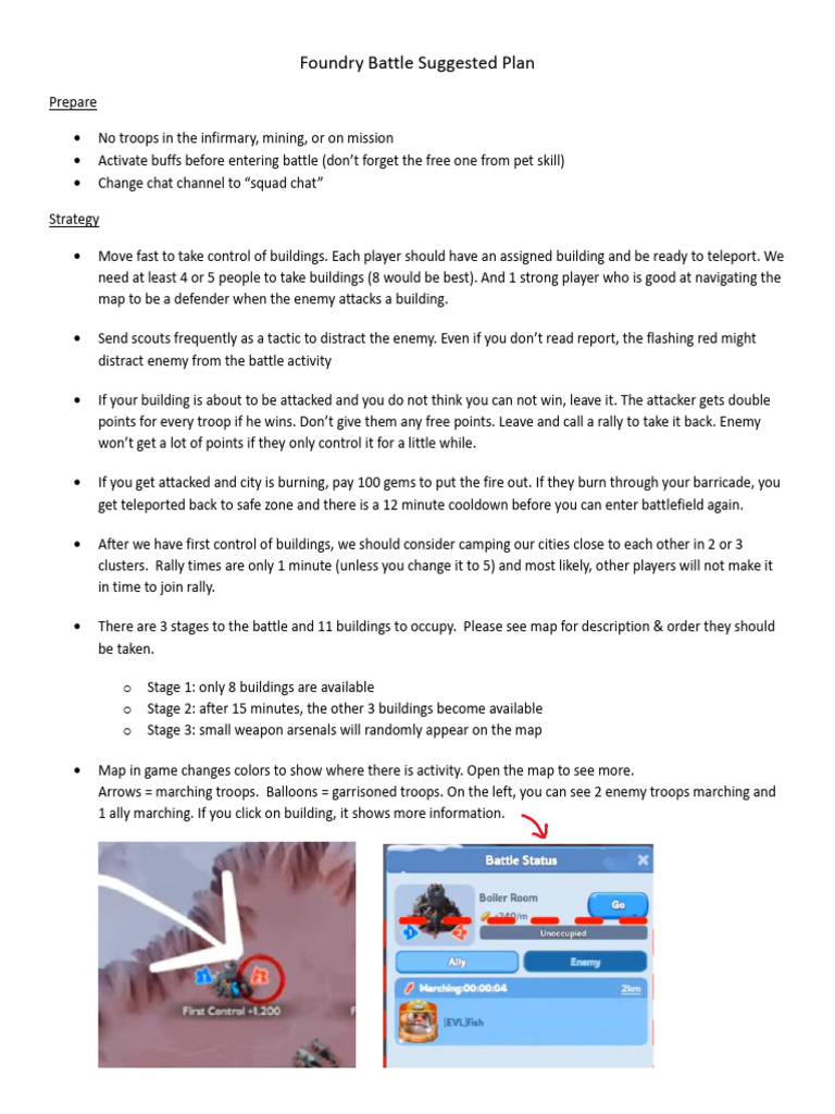 Battle Strategy for Whiteout Survival Map | PDF | Military Operations ...