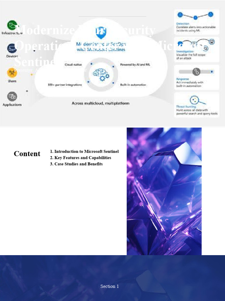 Optimize Security with Microsoft Sentinel | PDF | Computer Security ...