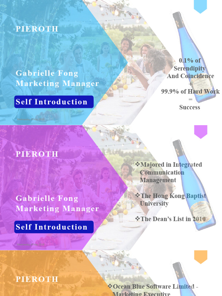 Pieroth GabrielleFong | PDF | Marketing | Marketing Communications