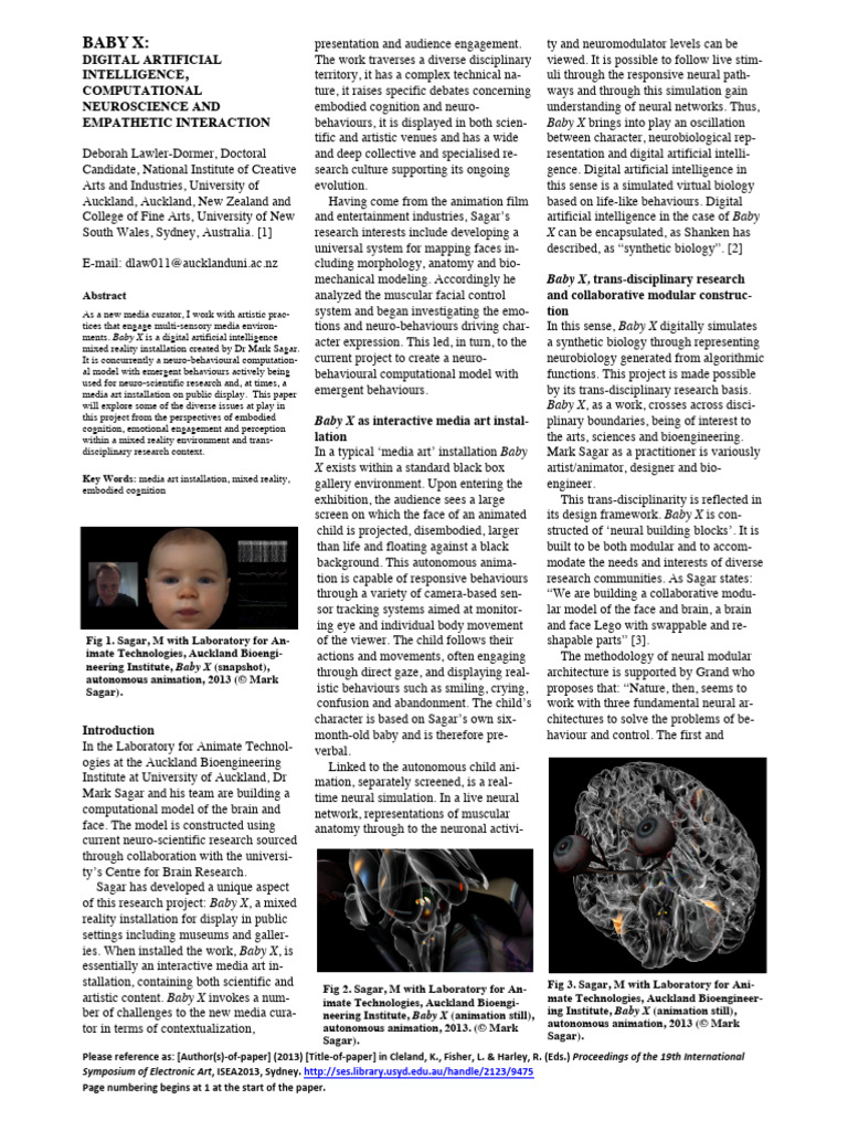 Babyxdigital | PDF | Neuroscience | Embodied Cognition