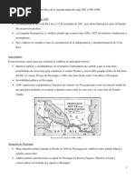 Resumen de la Batalla de Sardinal | PDF | Costa Rica | Militar